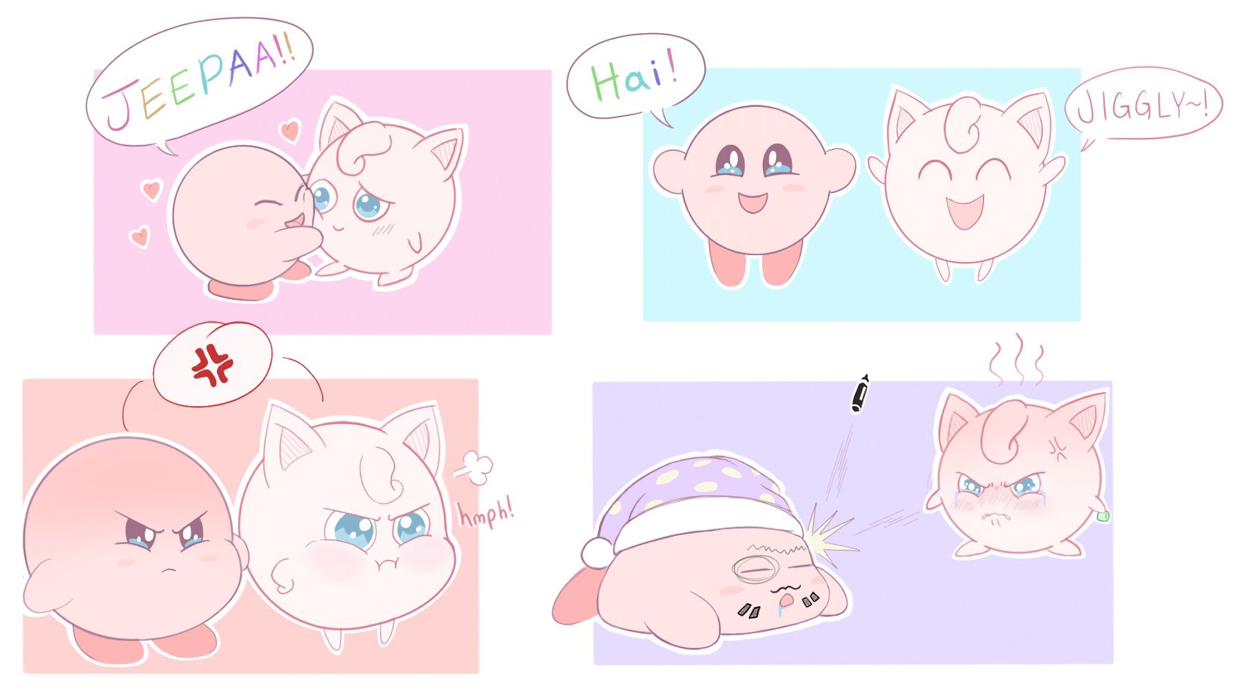 Jigglypuff And Kirby