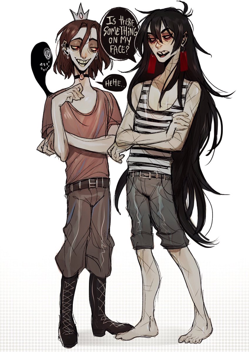 「Commission with my oc Ed?? 」|𝙎𝙖𝙧𝙖𝙝 👻のイラスト