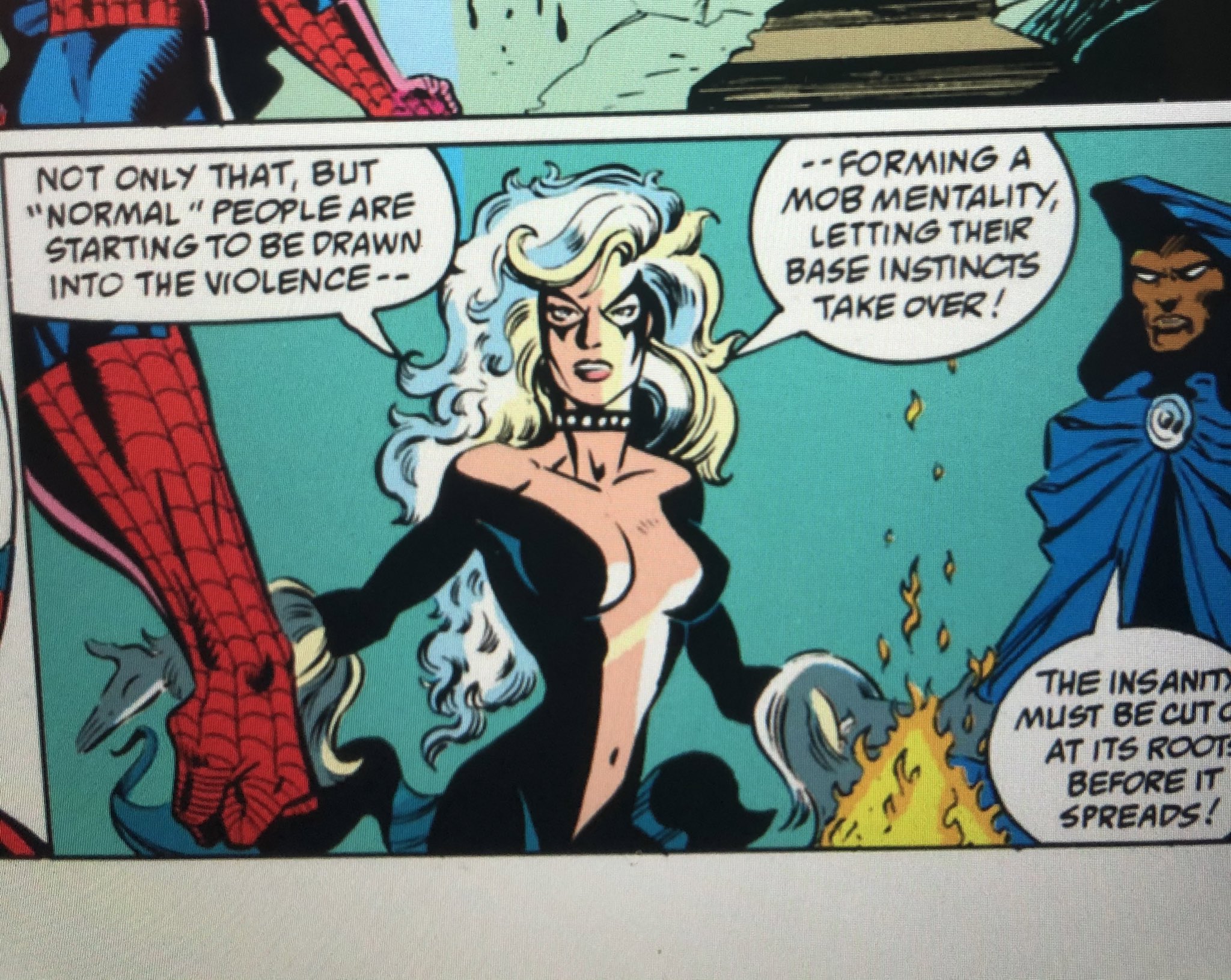 Mr. Jacob deNobel on Twitter: "Hey Mark Bagley...how the hell does this Black Cat costume work ...