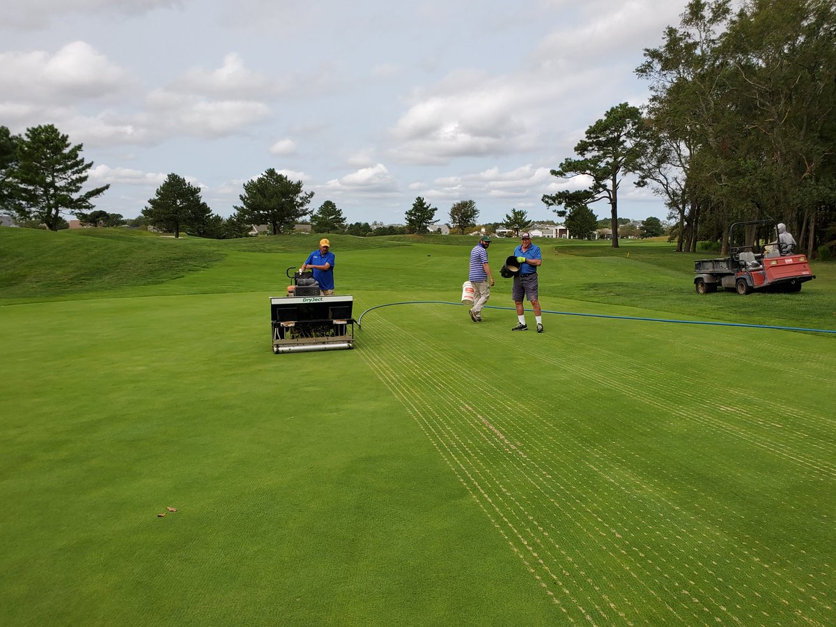 DryJect – The Only Machine in the World that Aerates, Topdresses, and ...