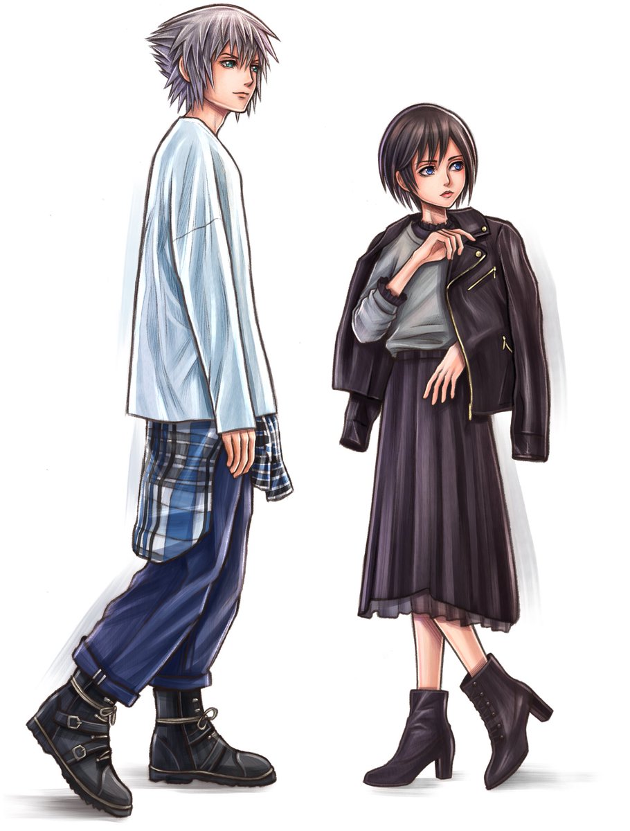 Kingdom Hearts Riku And Xion