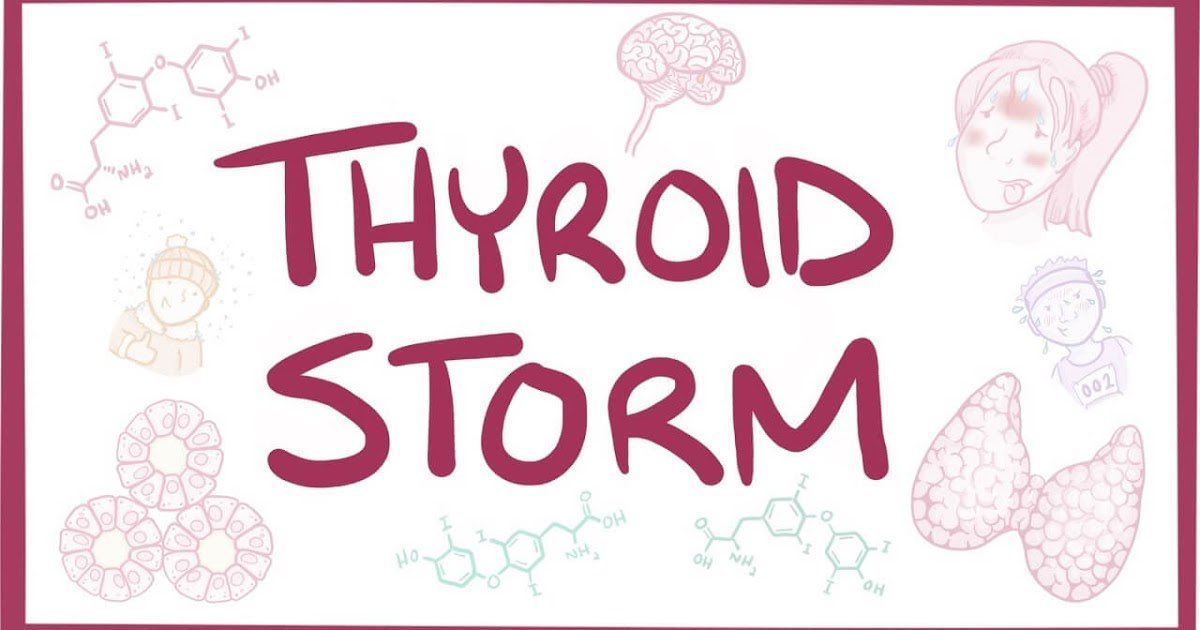 ( thyroid storm ) A thread - Thread from My Way Nursing @MyWay_NUR ...