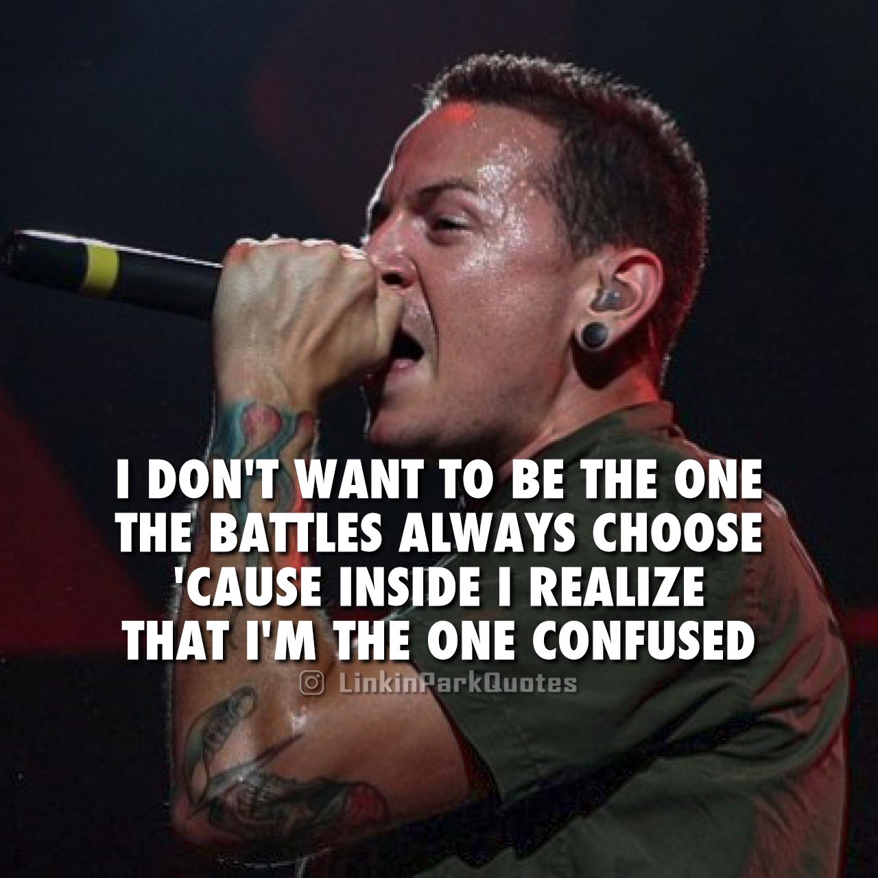 Linkin Park Music Quotes Linkin Park Crawling Rustic Script Song Lyric