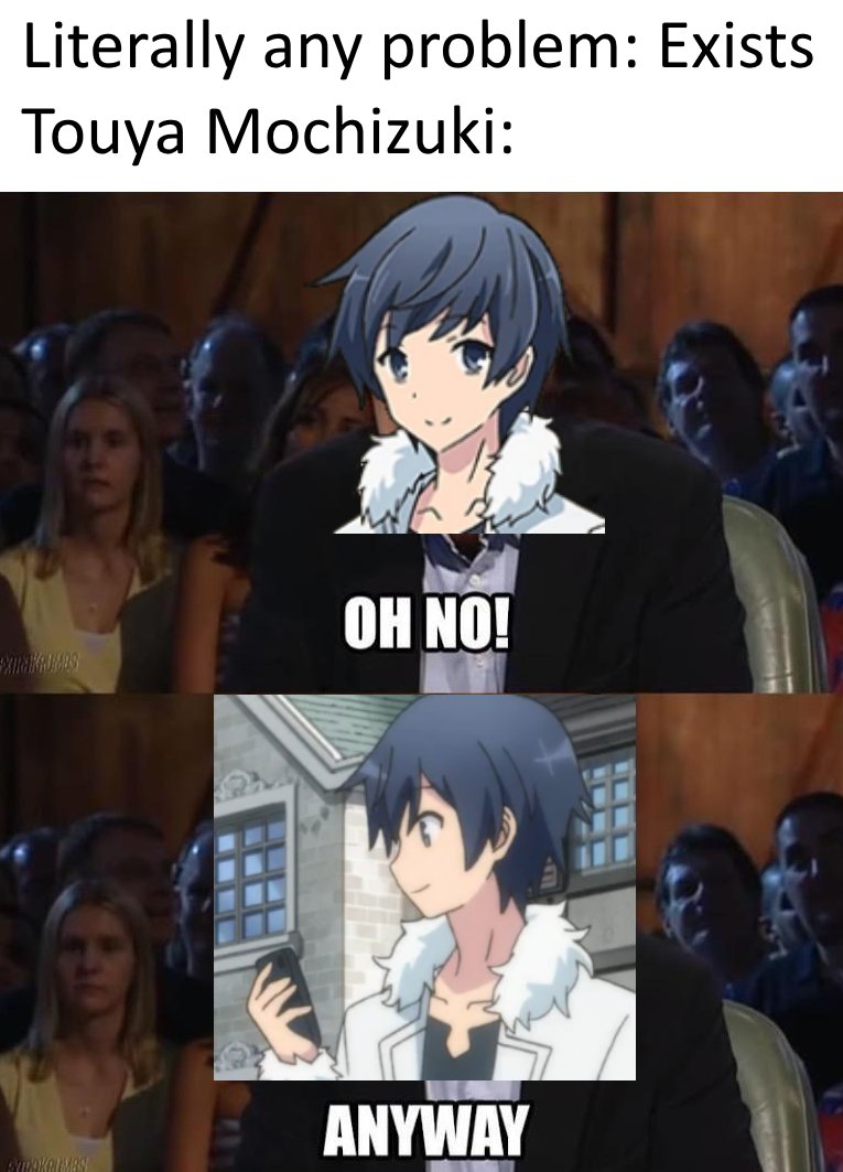 No Problem Anime Meme
