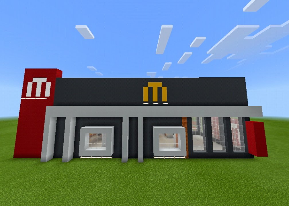 Minecraft Mcdonalds Inside
