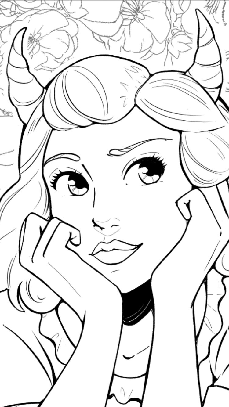Girls Coloring Pages Barbie Evil
