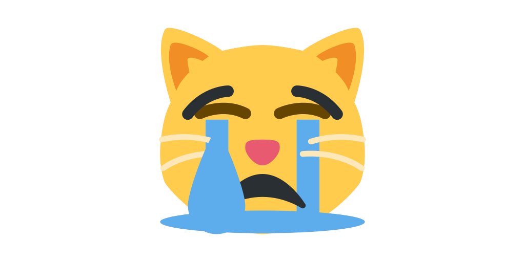 Crying Cat Emoji
