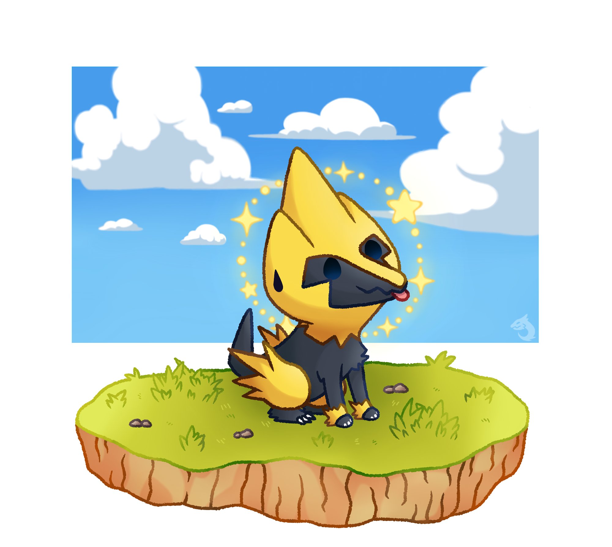 Pokemon Manectric Fan Art On X: " Manectric Shiny #pokemon