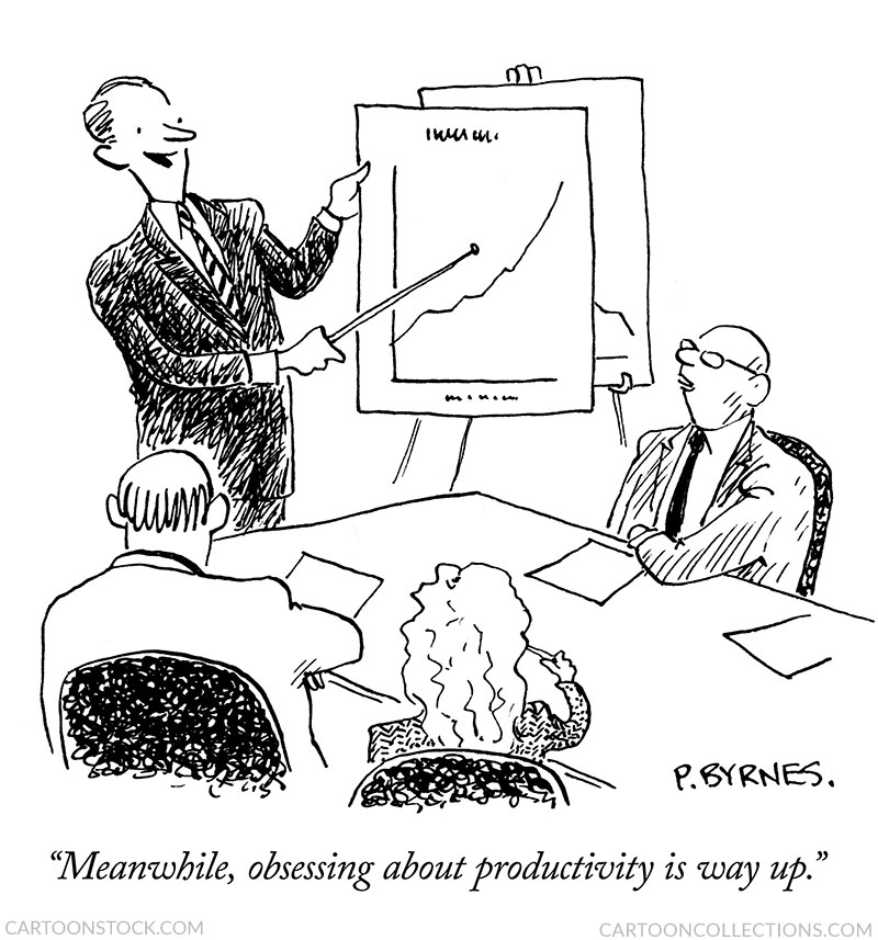 Productivity Cartoon