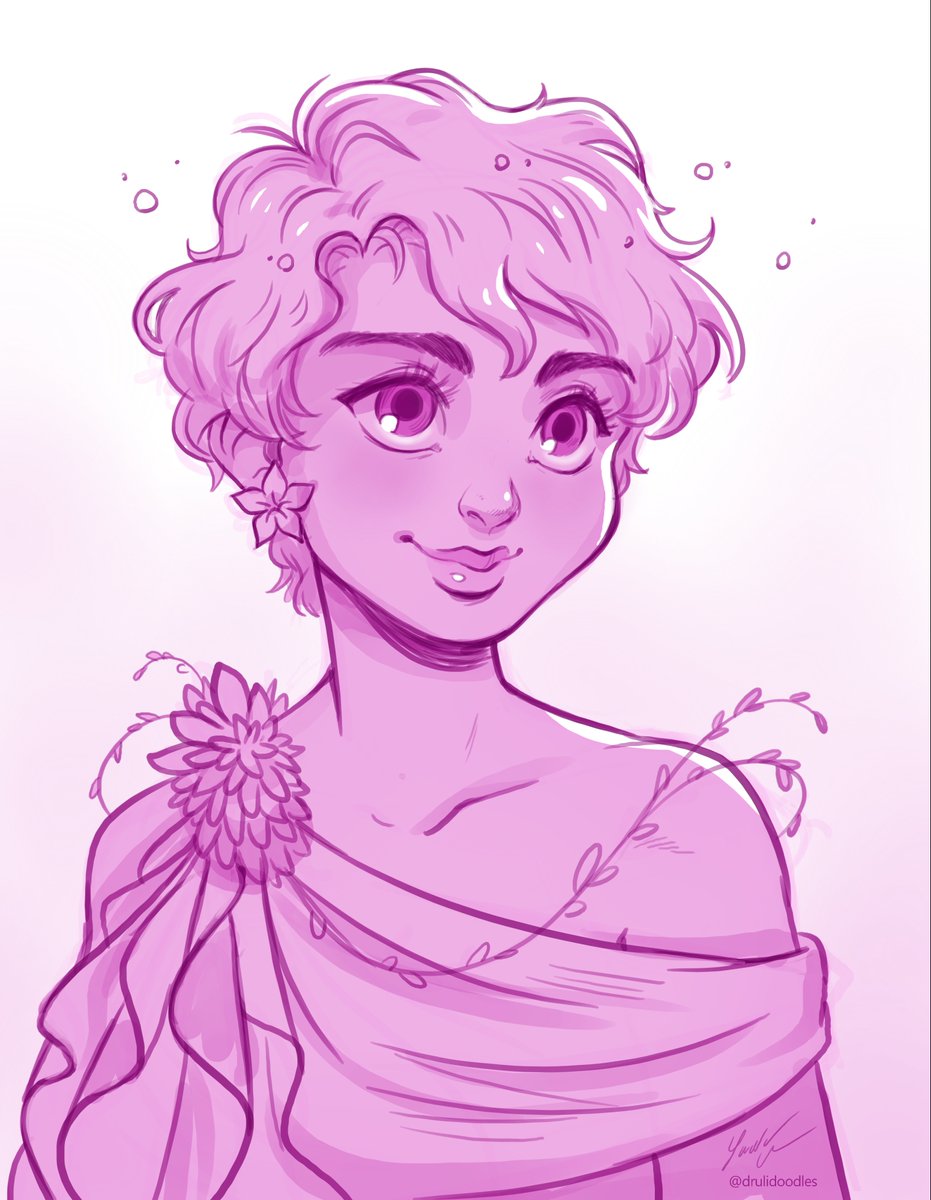 Persephone Drawing Easy