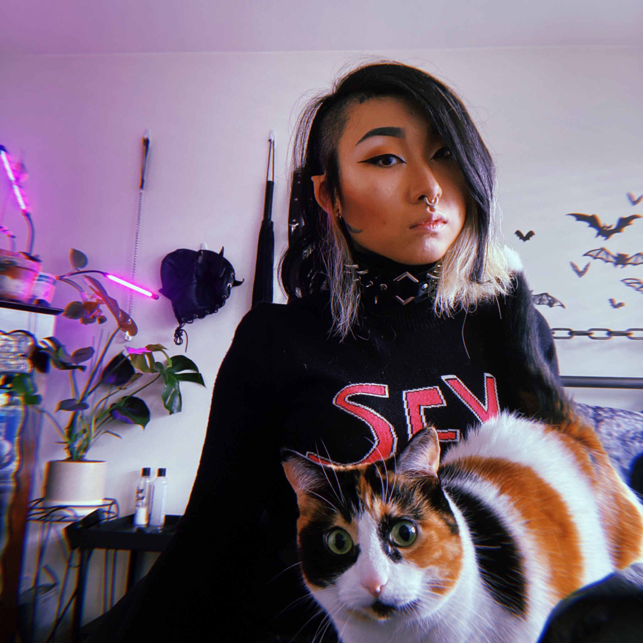 TW Pornstars - 1 pic. Sif Blvck. Twitter. 💜🥴💜. 5:13 PM - 14 Sep 2020