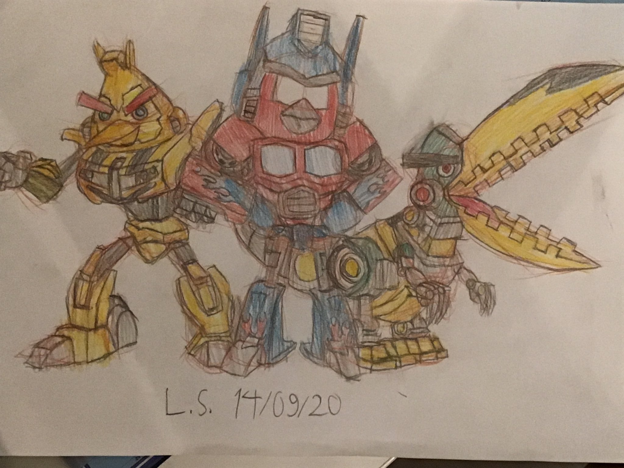 Angry Birds Transformers Bumblebee