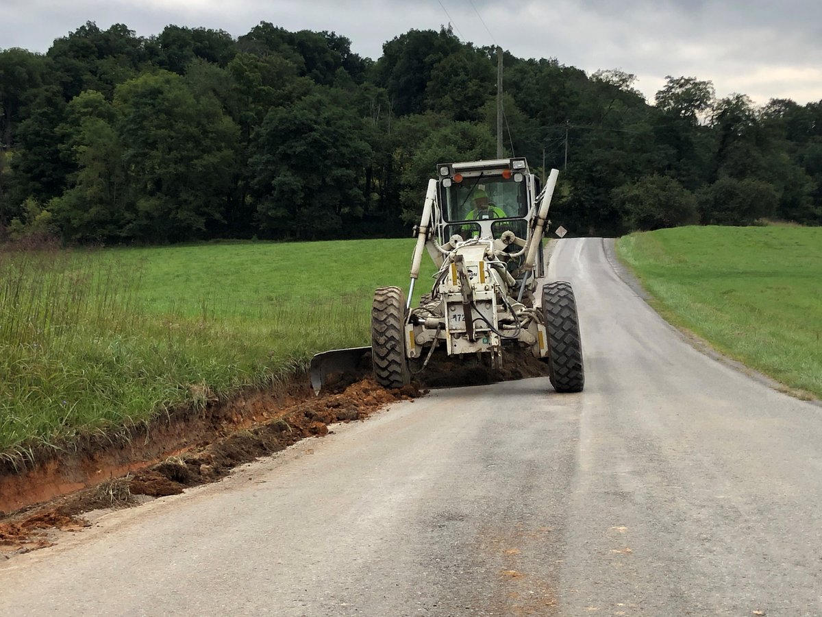 Glenville, WV Road Conditions with Driving and Traffic Flow ...