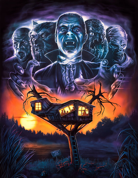 The Monster Squad Poster
