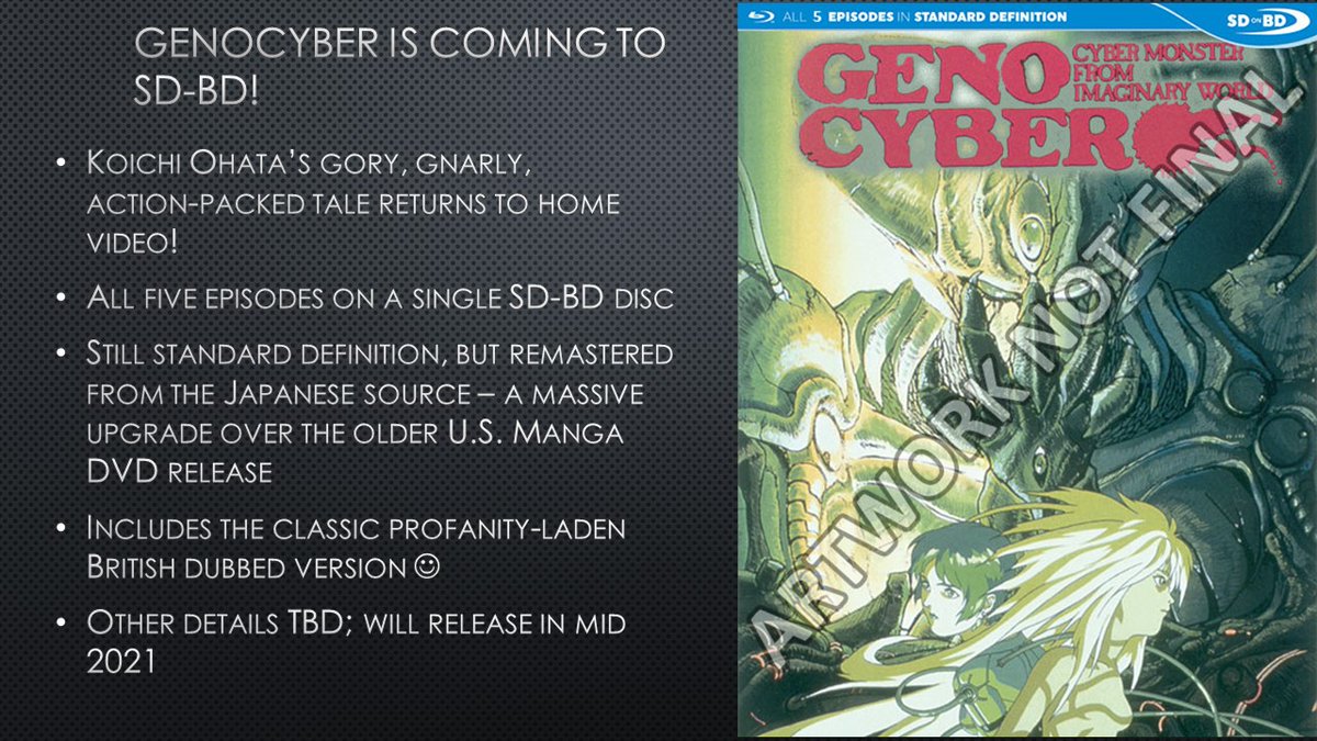 Genocyber (SD Blu-ray) - Fandom Post Forums