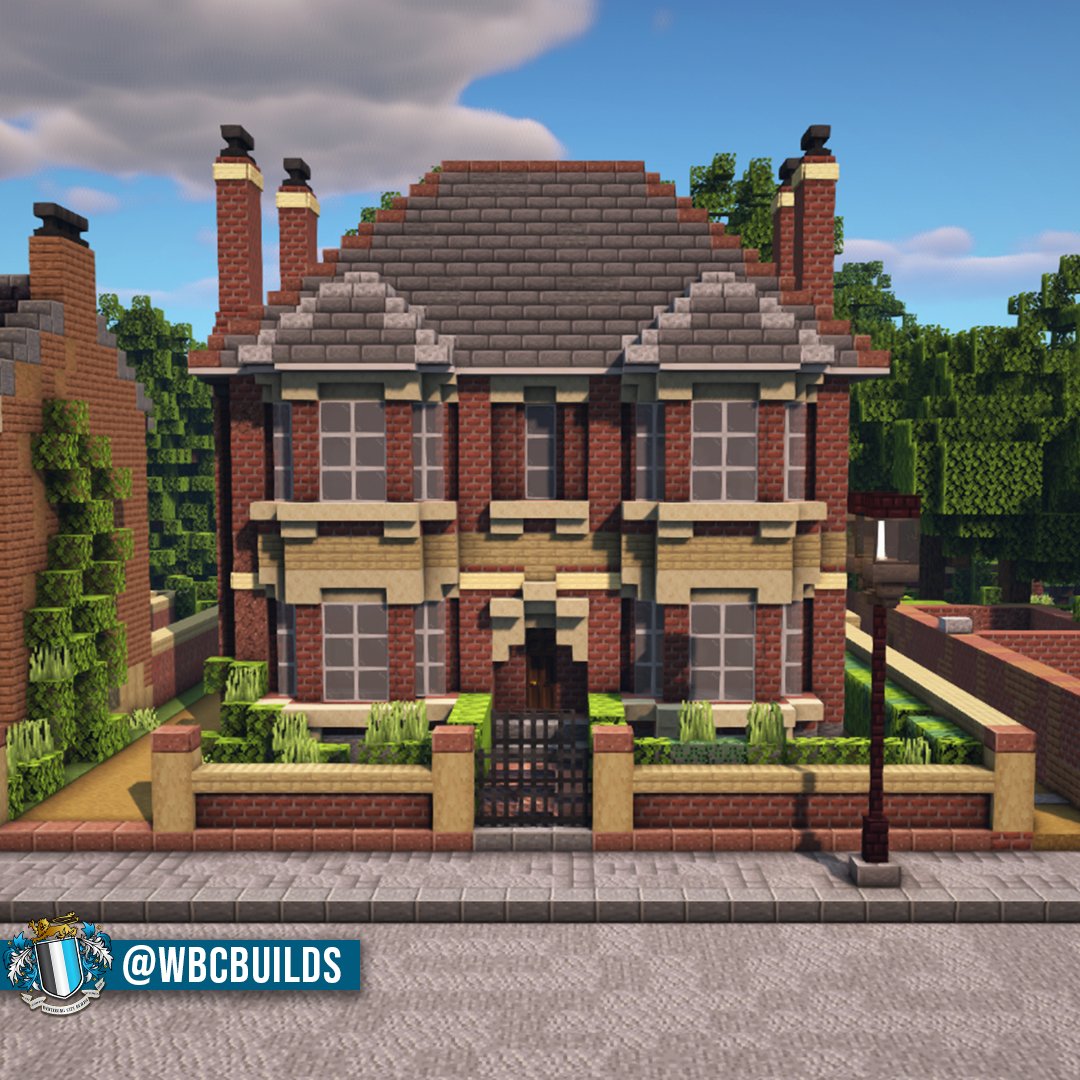 Minecraft Brick Victorian House
