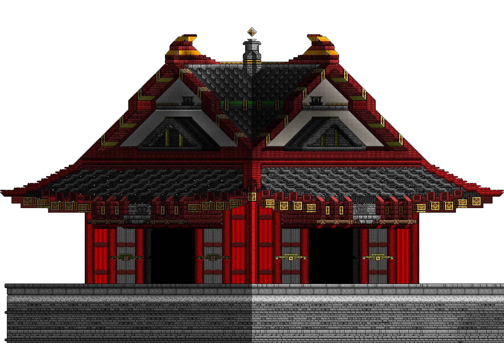 Terraria Asian House Designs