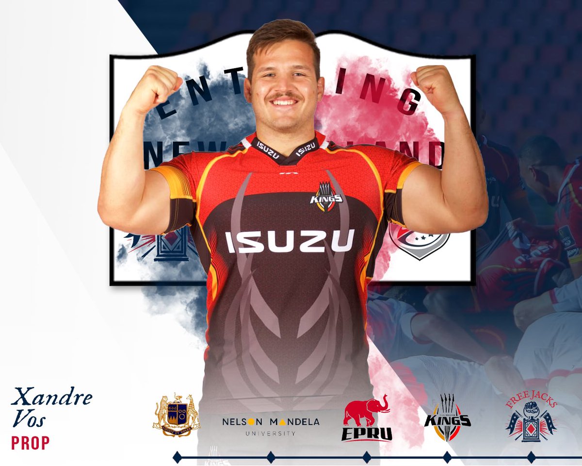 New England sign South African Prop Xander Vos from the Southern Kings ...