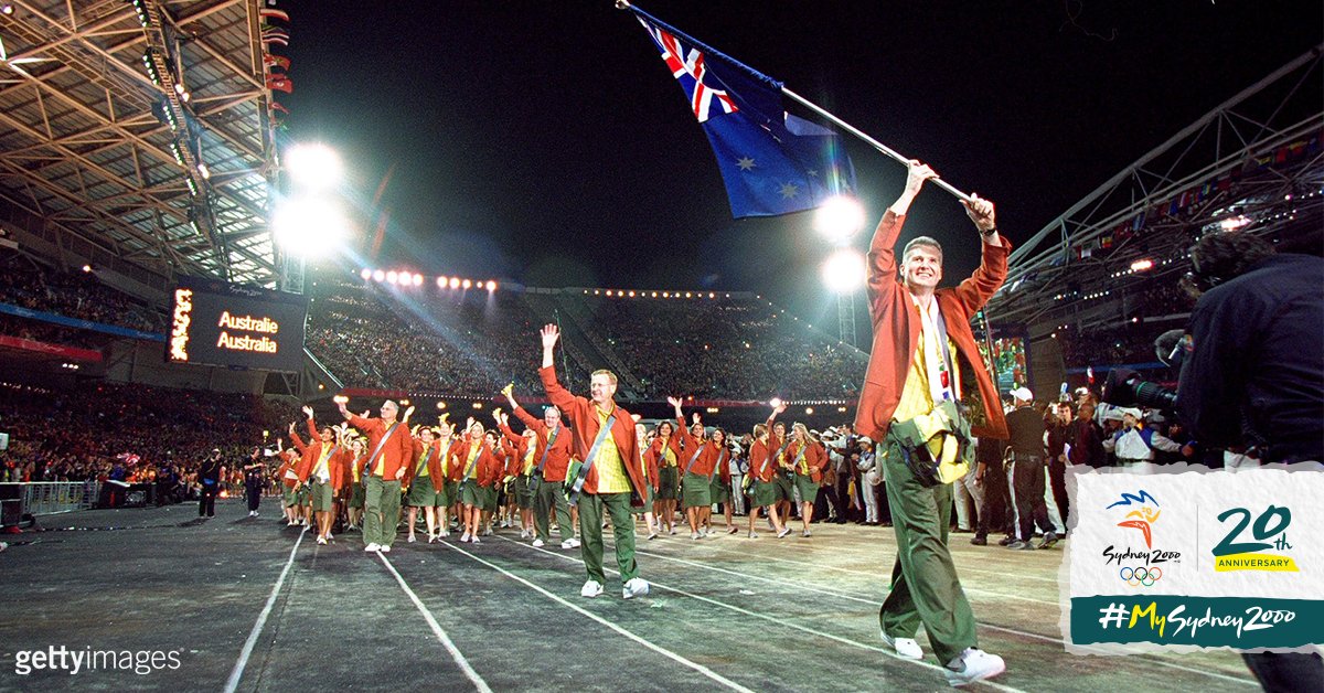 “The thrill of being able to introduce our athletes to the world, to ...