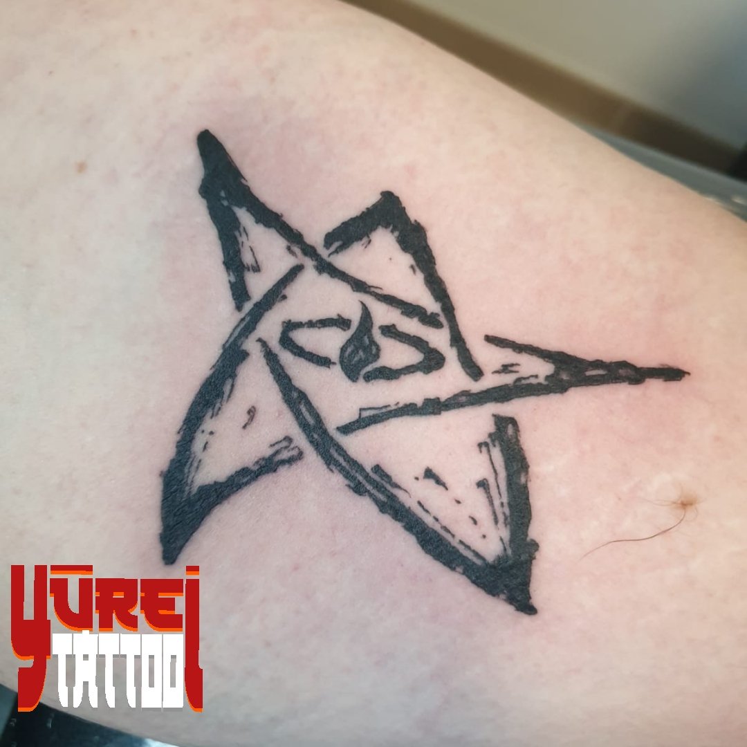 Lovecraft Elder Sign Tattoo
