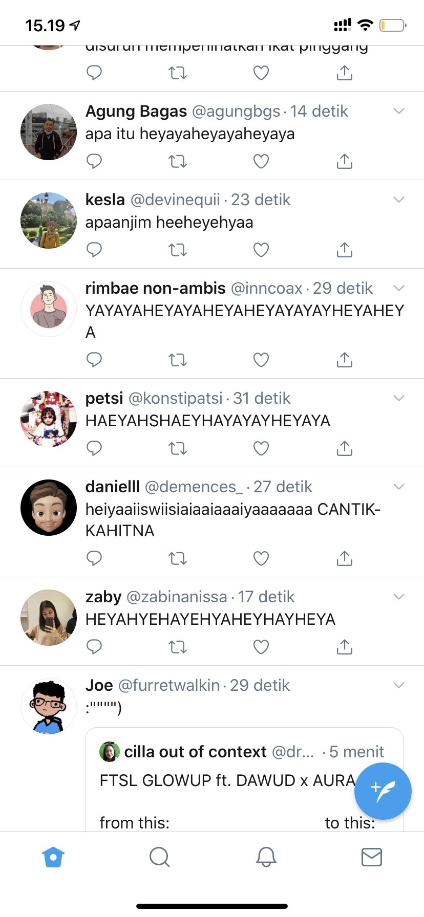 tasya on Twitter: "twitter emang live report paling gercep👀👂👄 https://t ...