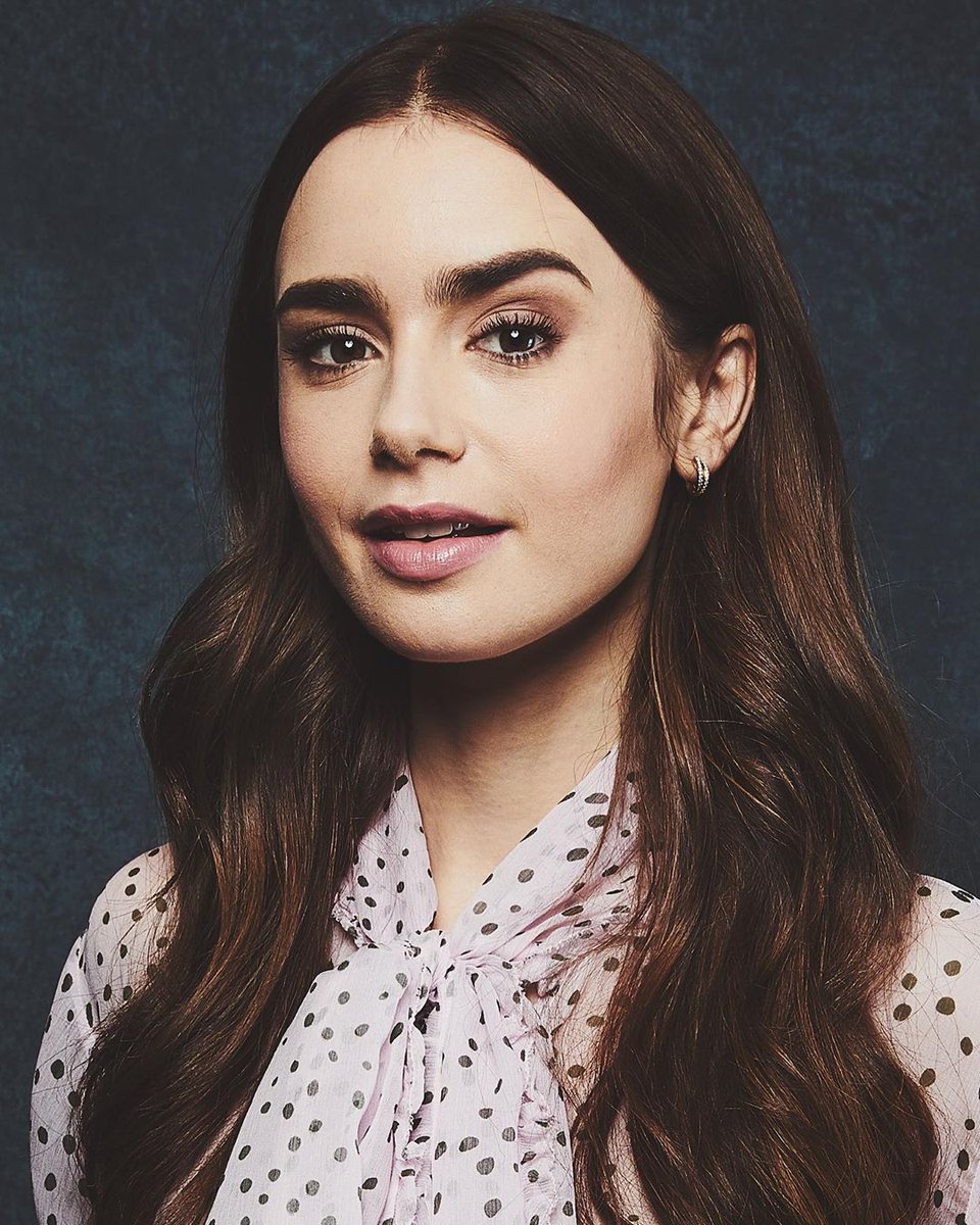 Lily Collins Portrait