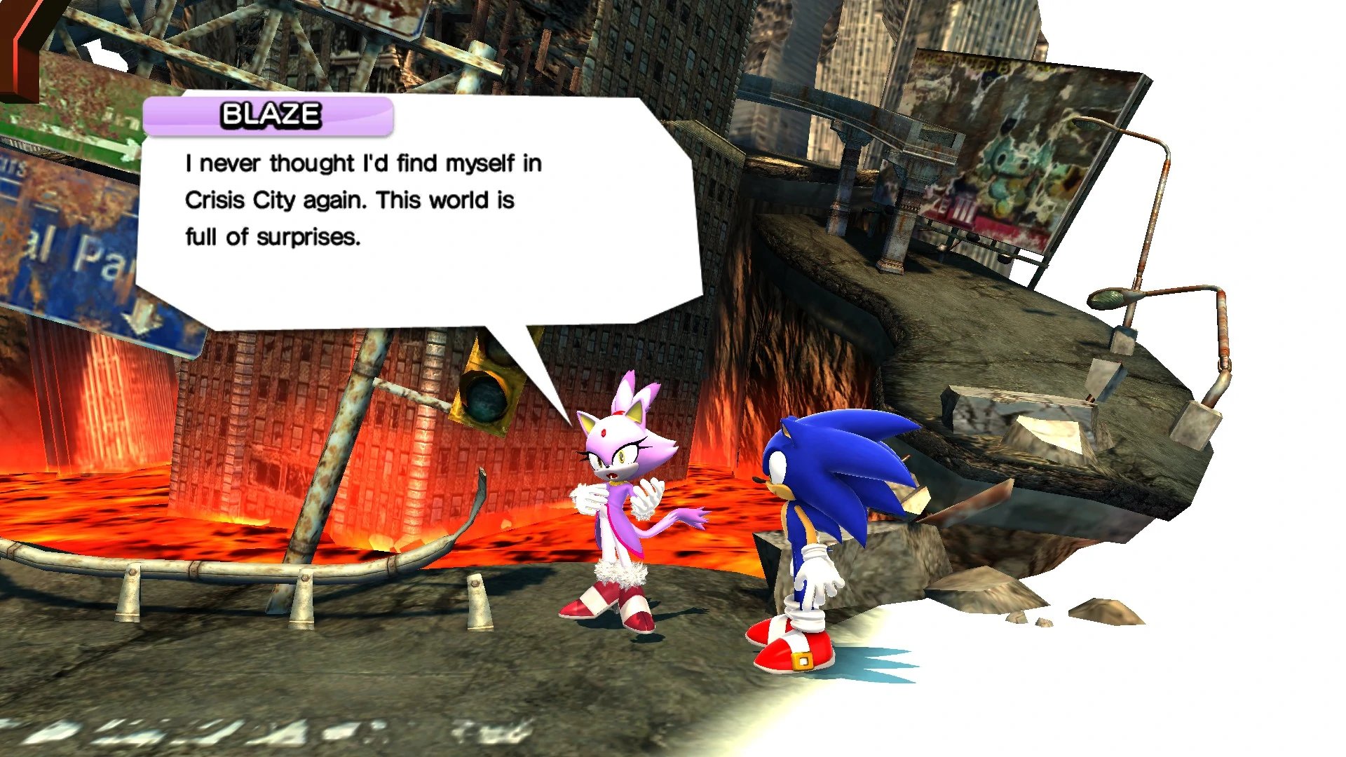 Blaze The Cat Sonic Generations