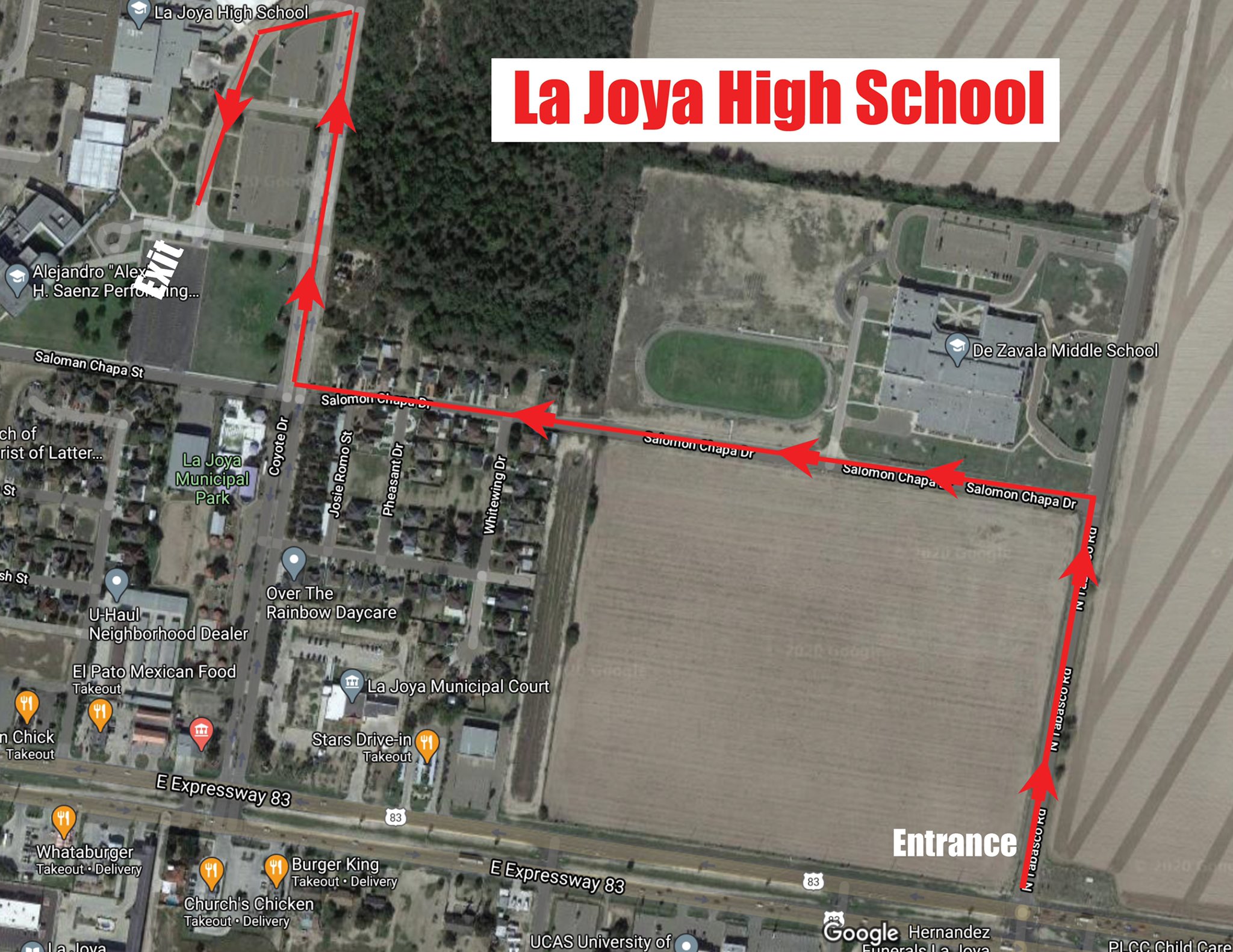La Joya High School Campus
