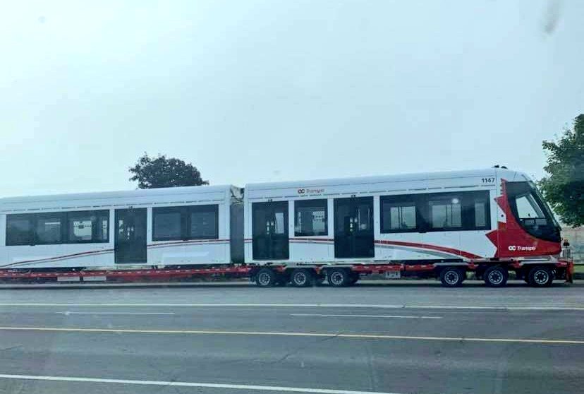 Made in Brampton LRV on its way to Ottawa : r/Brampton