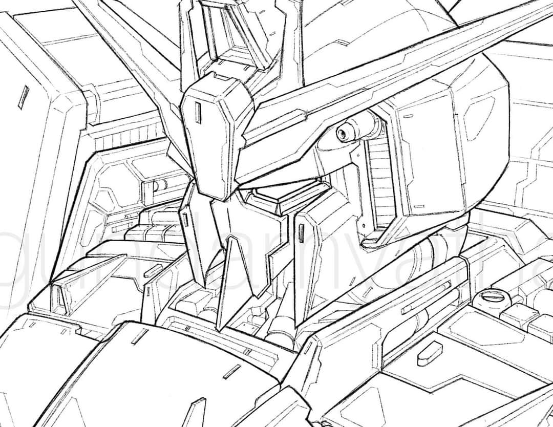 「New commission started - Zeta Plus. Here's the third pass of ...