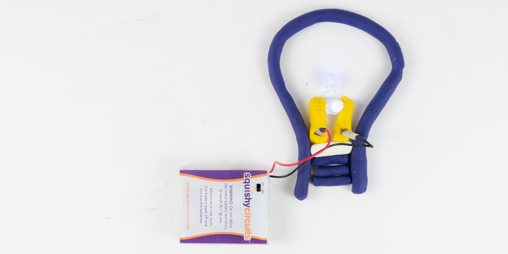 Squishy Circuits on Twitter: "Brighten up your day with our new Lightbulb Project! 💡 Roll out ...