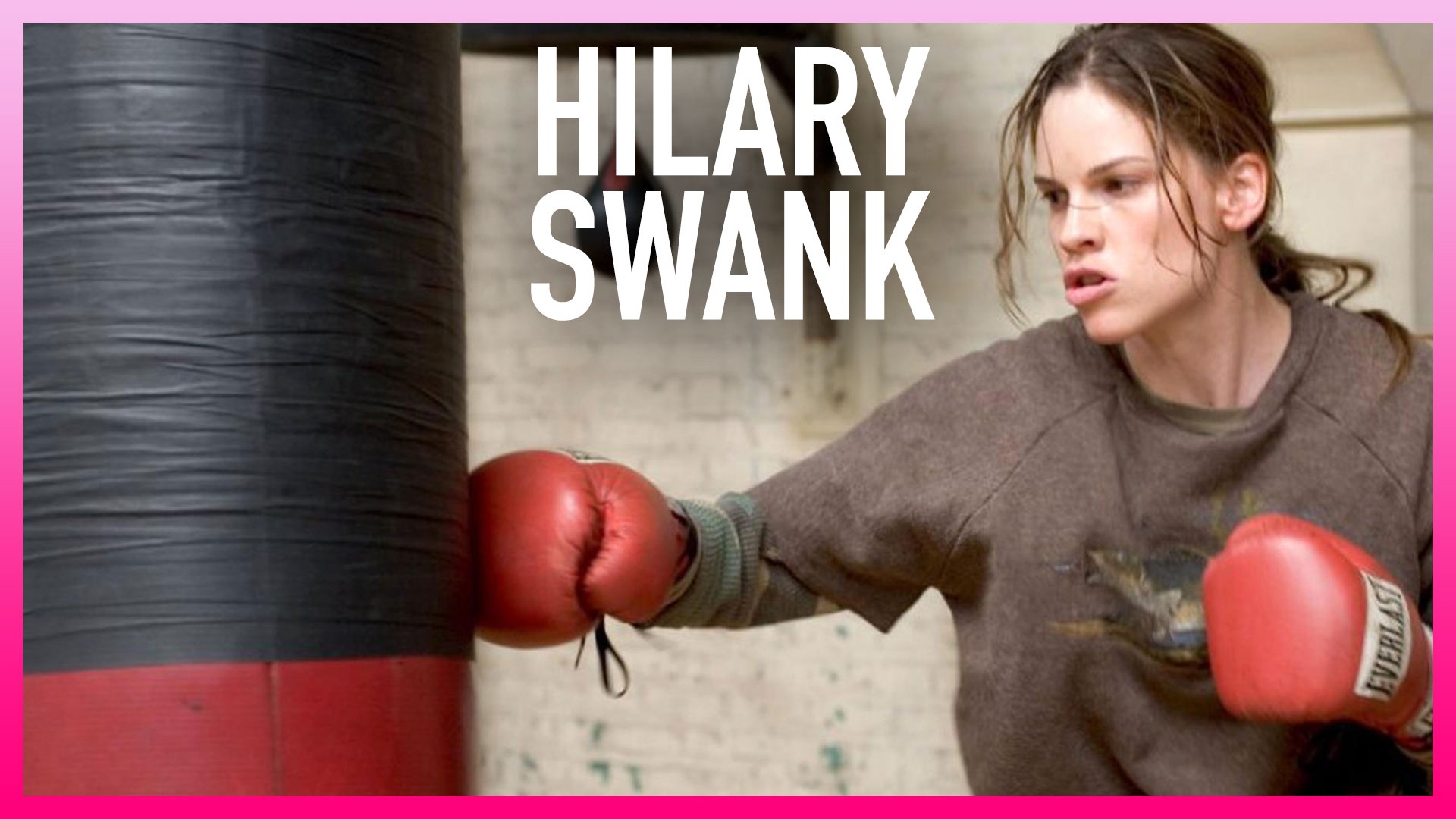 Hilary Swank Million Dollar Baby Workout