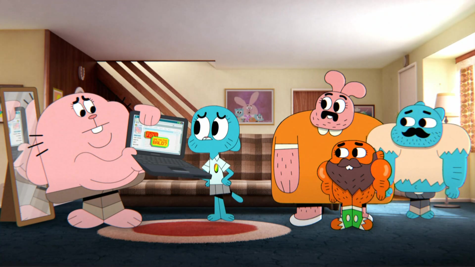 The Amazing World Of Gumball The Mustache