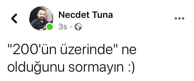 Korkuteli Medya on Twitter: "Korkuteli’li Gazeteci Necdet Tuna’nın Yaptığı Paylaşım; https://t ...