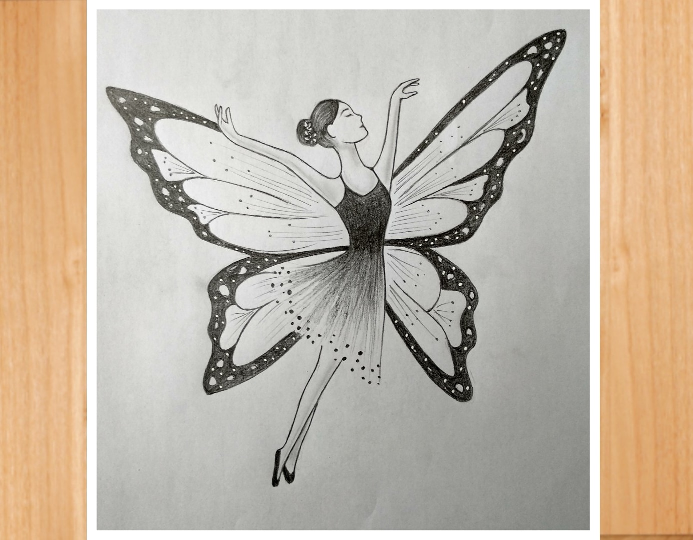 Drawing Butterfly Monarch Butterfly Assembling New Proboscis Art Print