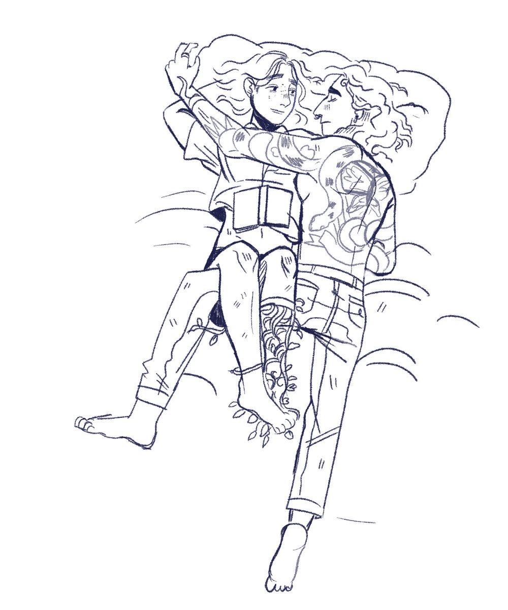 「nap time 」🕯 Caleb 🕯の漫画