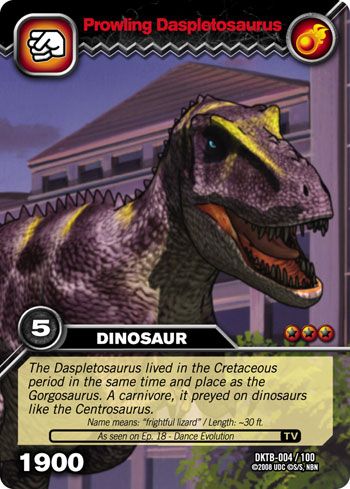 Dinosaur King Pentaceratops Card