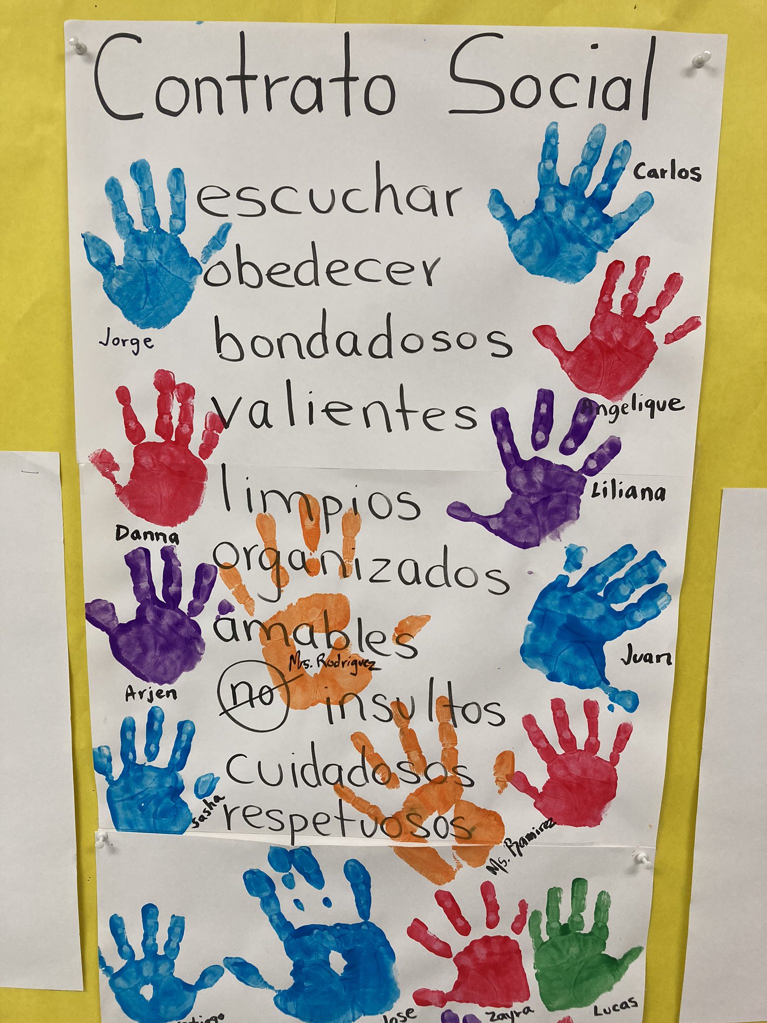 Classroom Social Contract