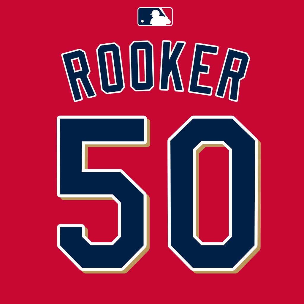 OF Brent Rooker (@Brent_Rooker19) is wearing number 50. Last worn by ...