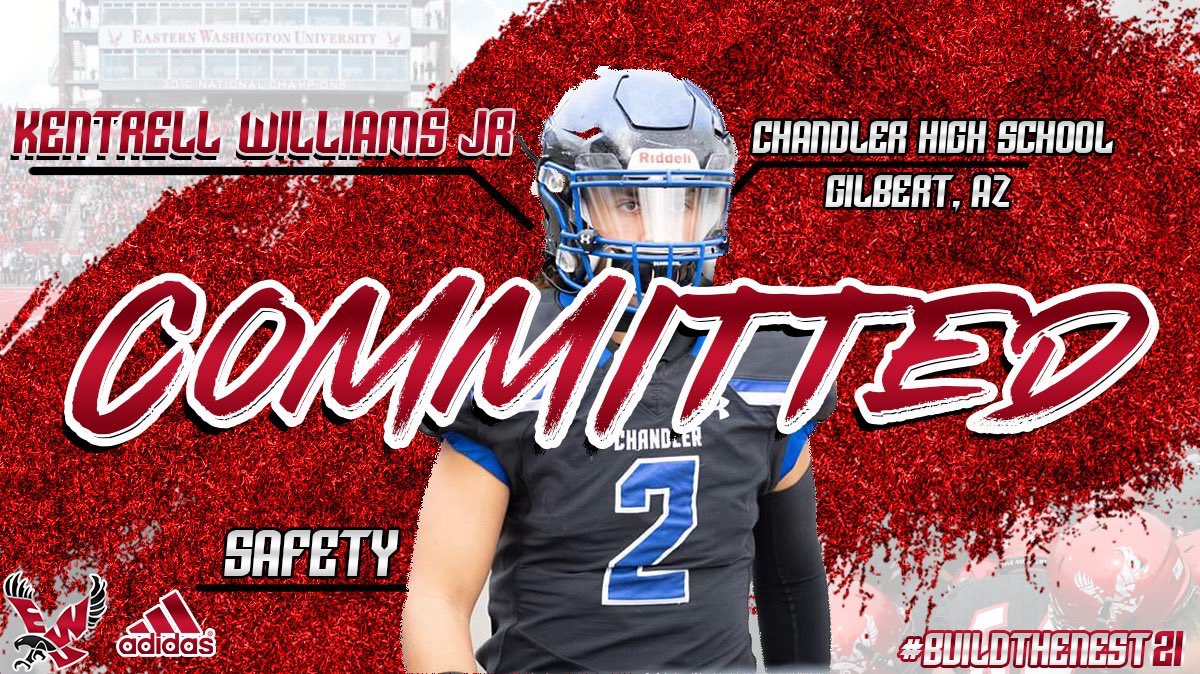 2021 3* CB Kentrell Williams commits to Eastern Washington : r/CFB