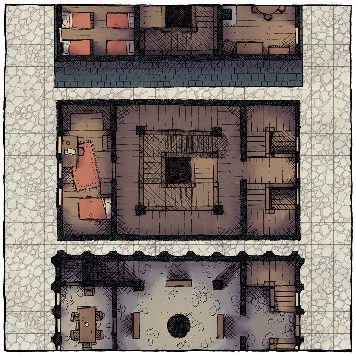 Pathfinder Floor Plan Map