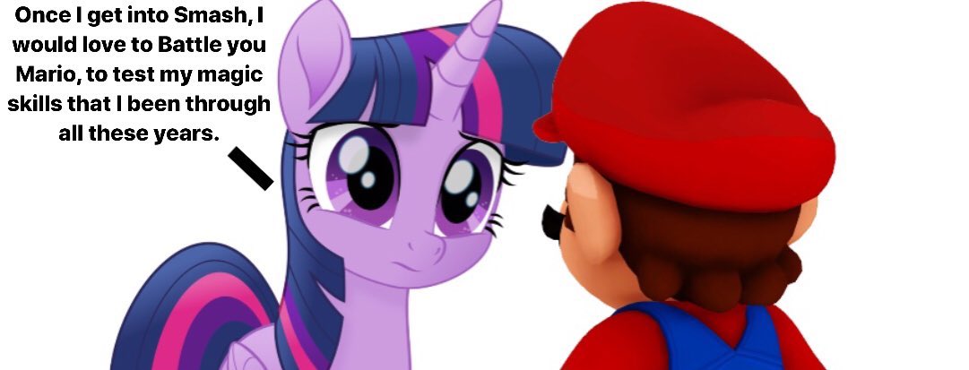 Mario And Twilight Sparkle