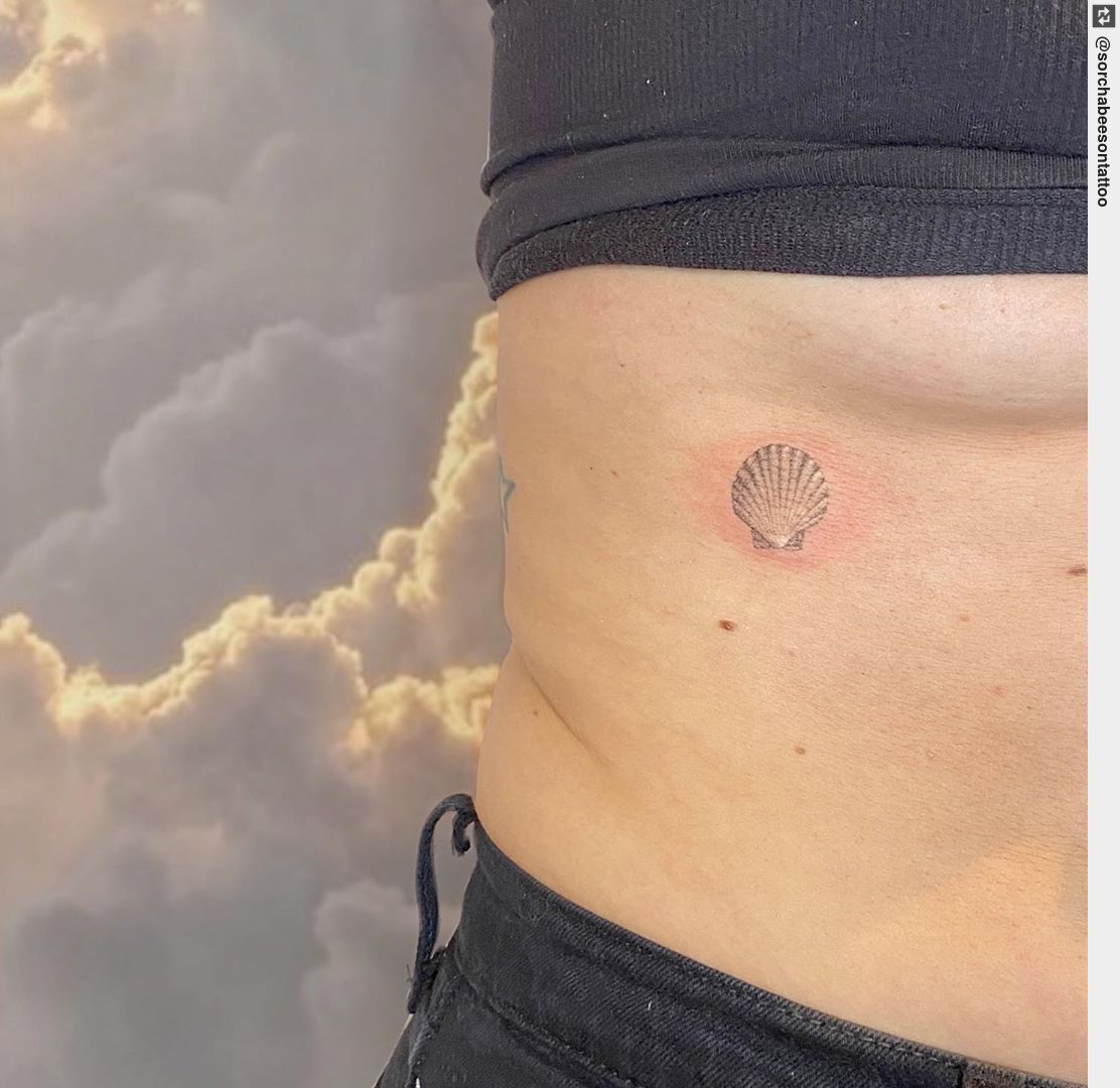 Scallop Shell Tattoo
