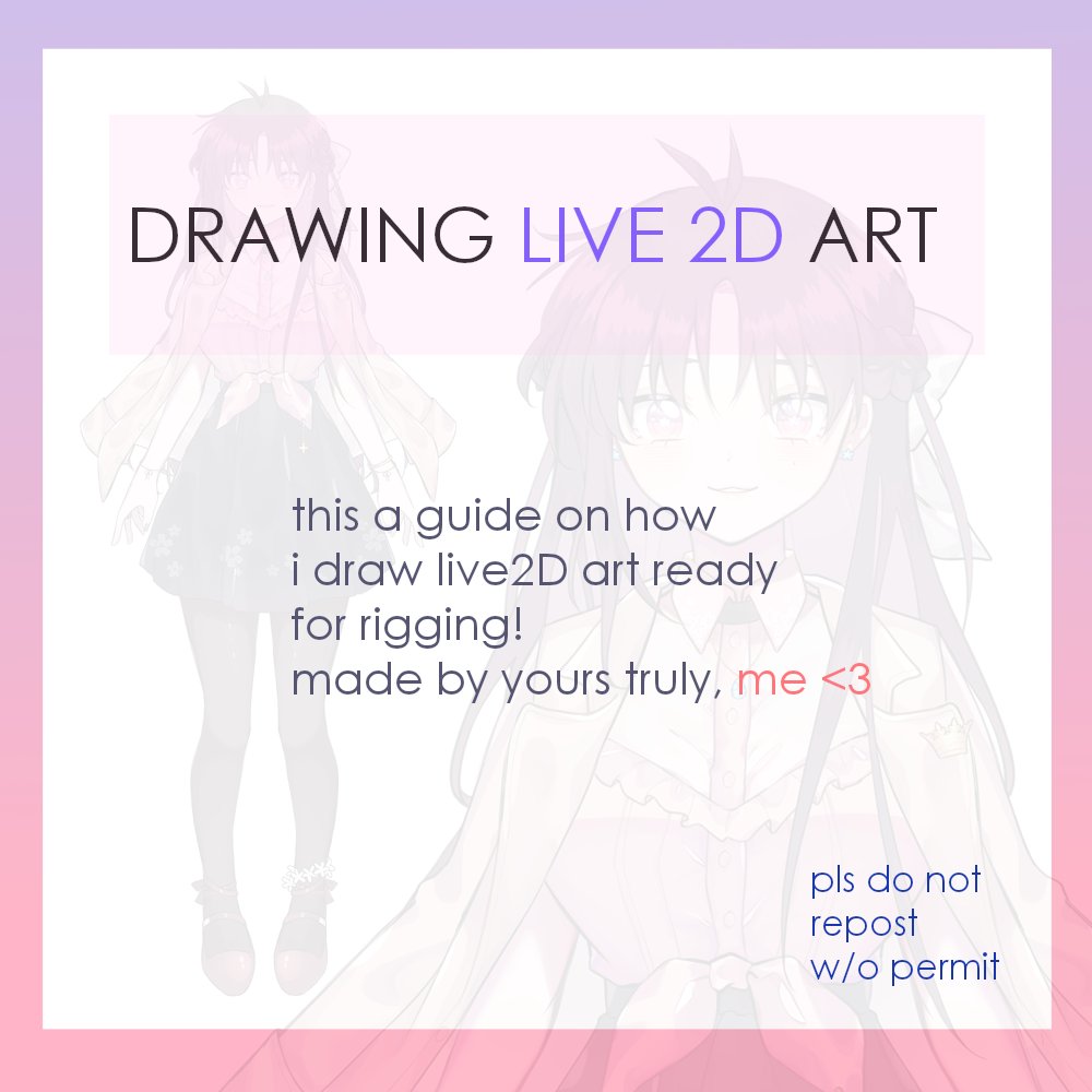 himey's guide to making art ready for live2d rigging ・ popular.pics ...