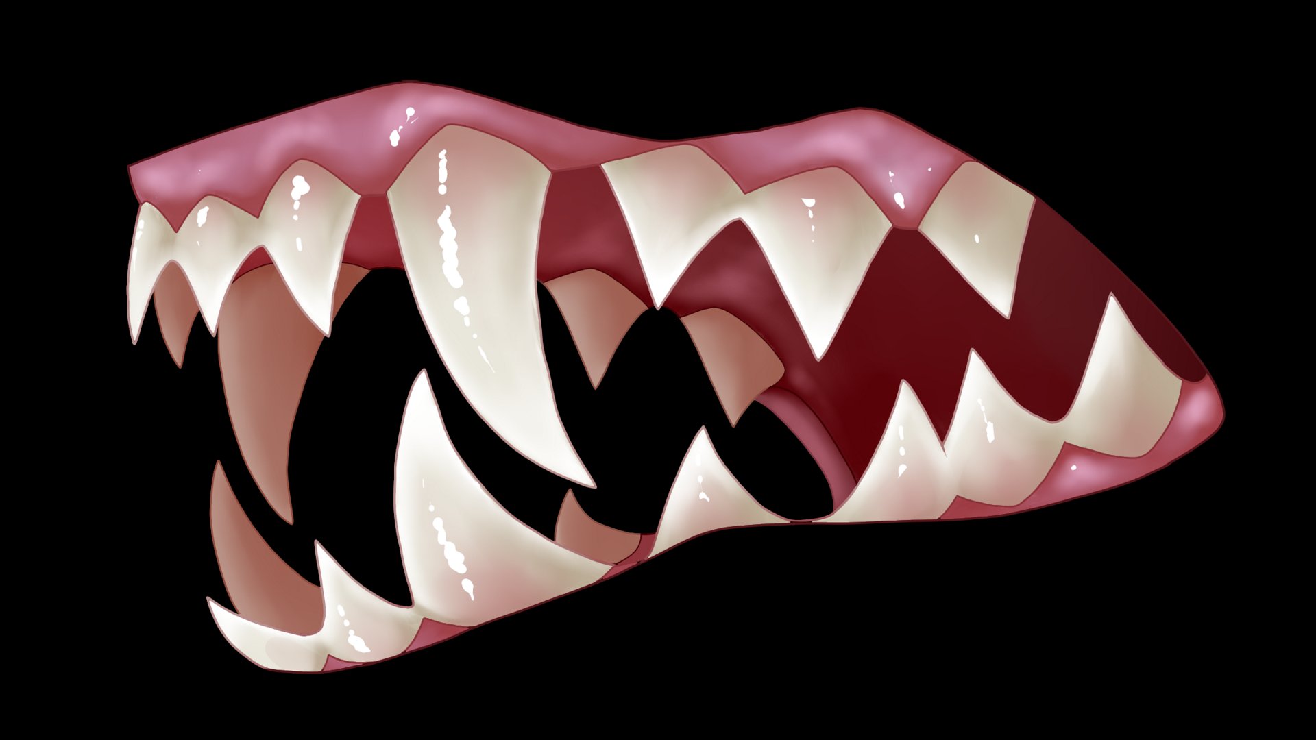 Sharp Teeth Texture