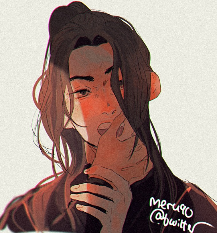 「i lost the original file of this im sad 」|meru ♡ fxmq & bflf lovebotのイラスト