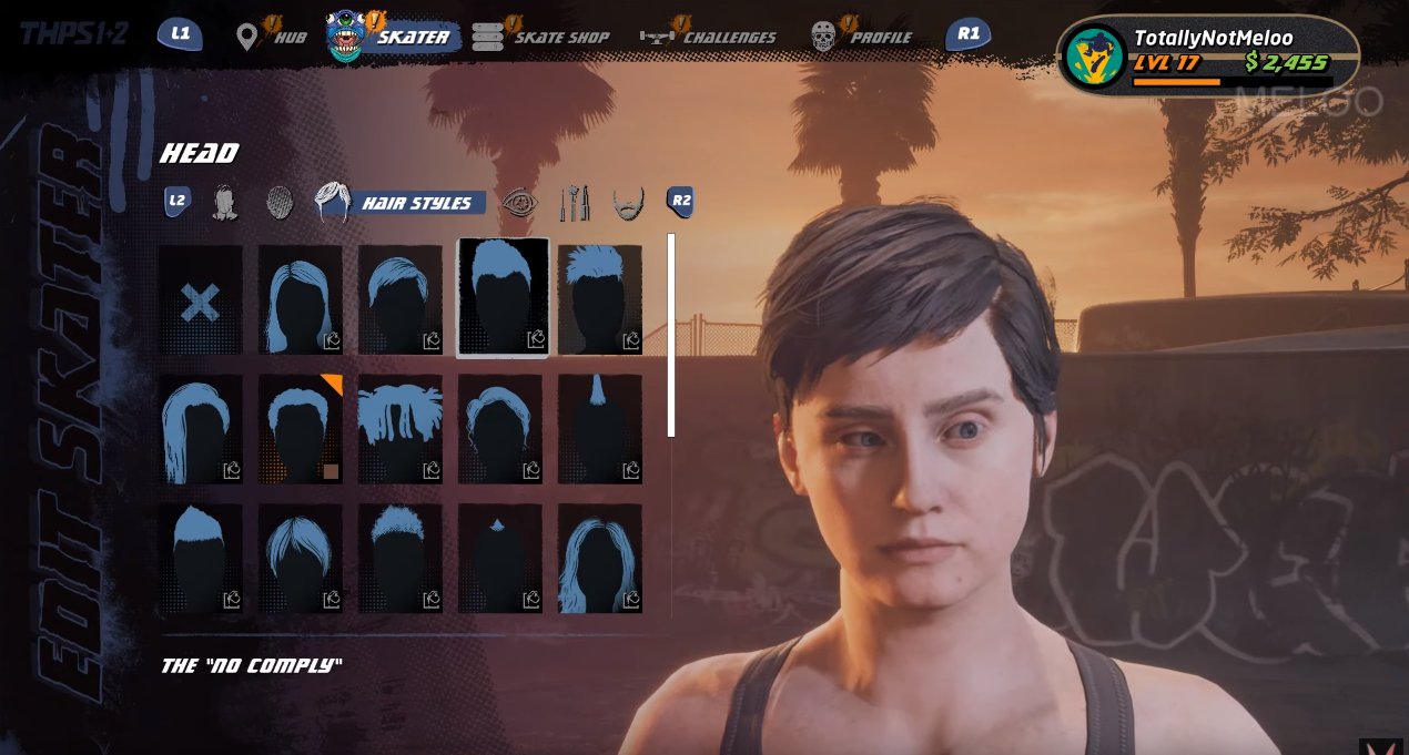Skate 2 Character Creation