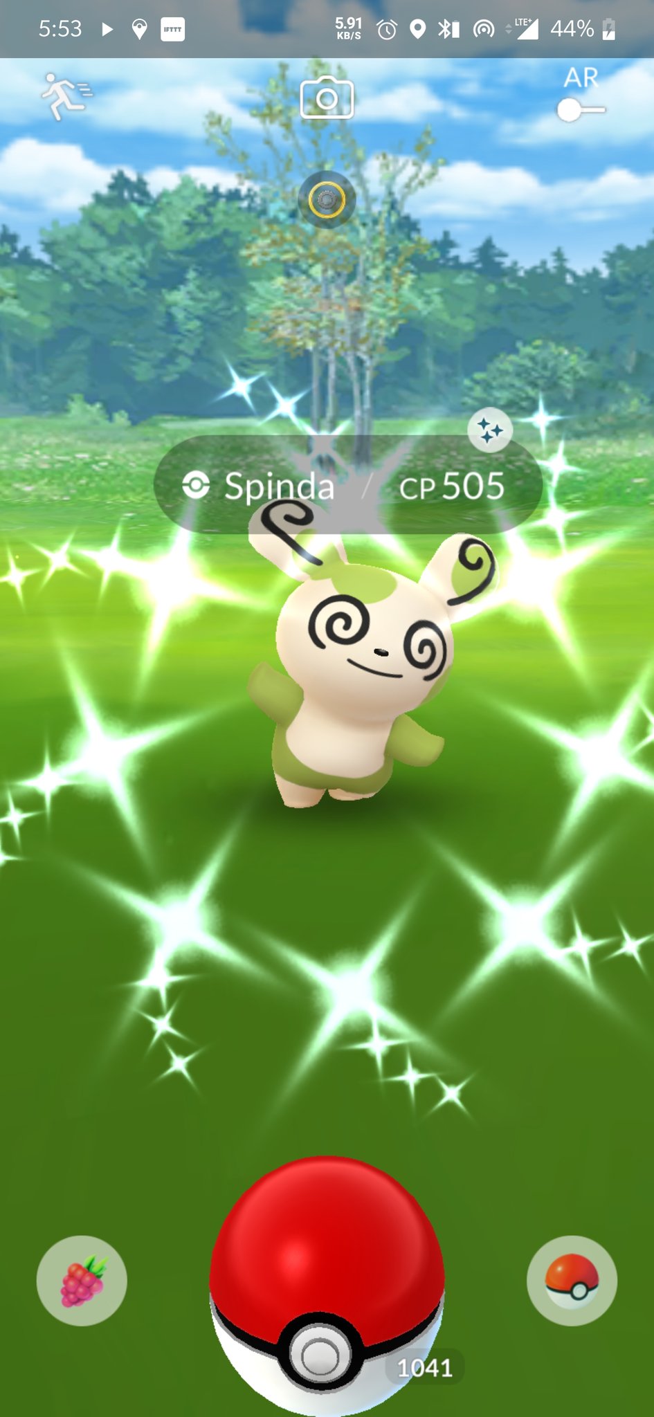 Shiny Spinda Pokemon X