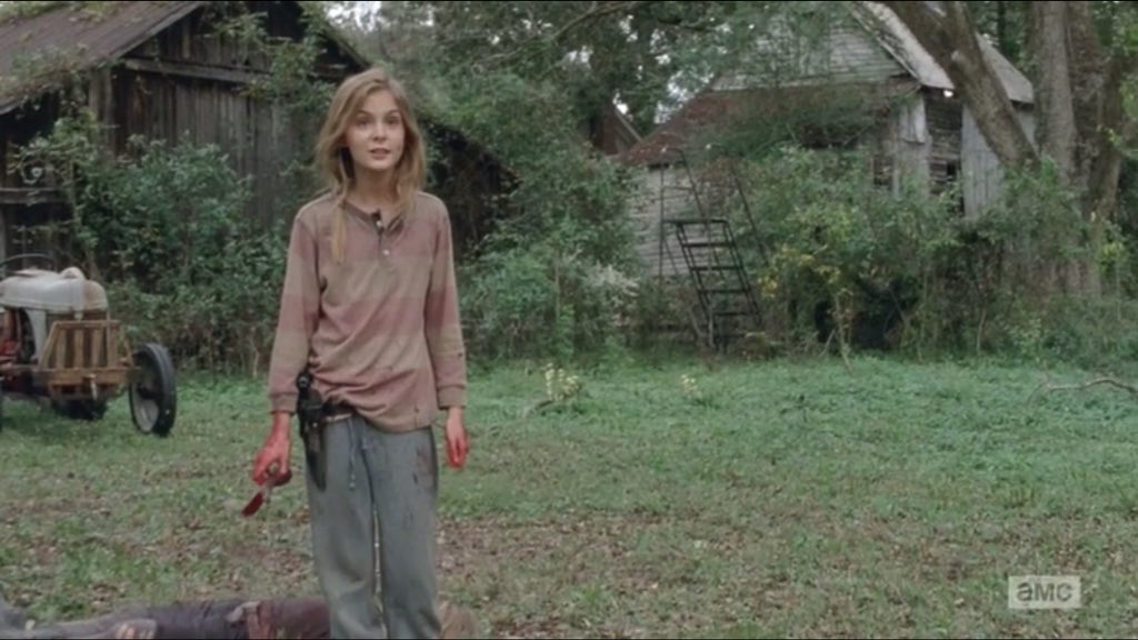 The Walking Dead Mika Death