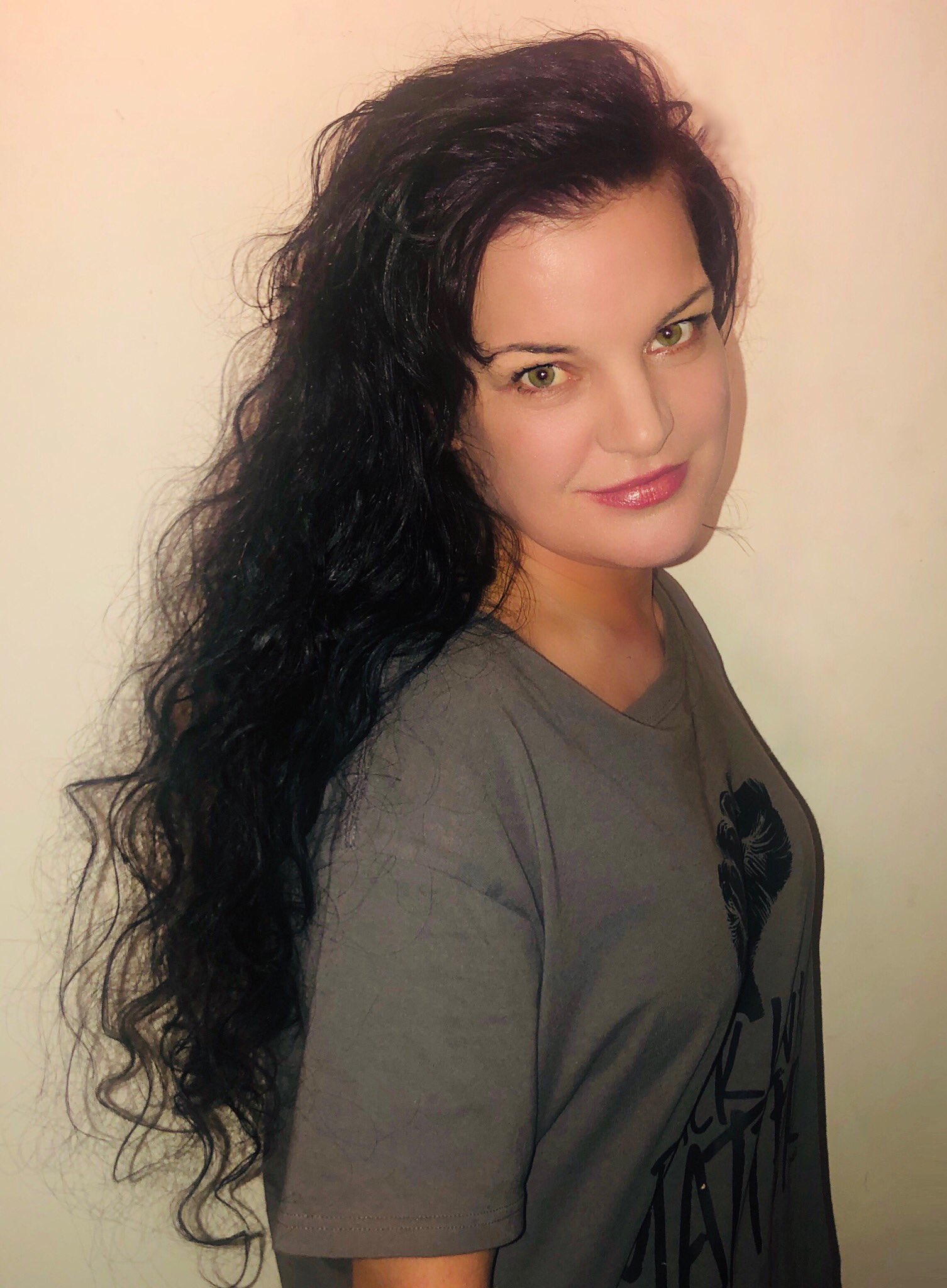 Pauley Perrette Natural Hair